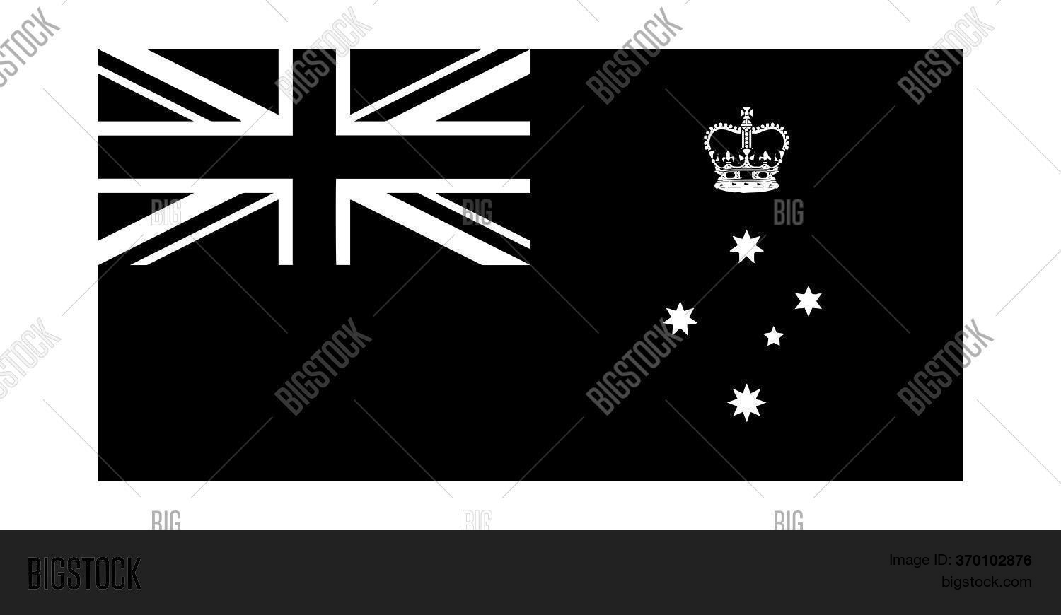 Flag Victoria Vic Vector & Photo (Free Trial) | Bigstock
