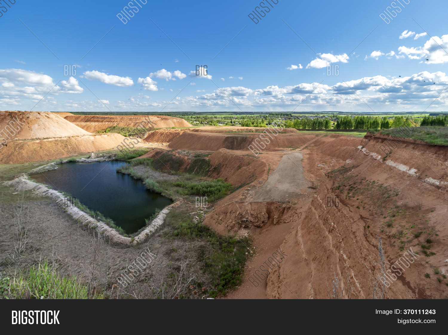 Abandoned Sand Pit Image & Photo (Free Trial) | Bigstock
