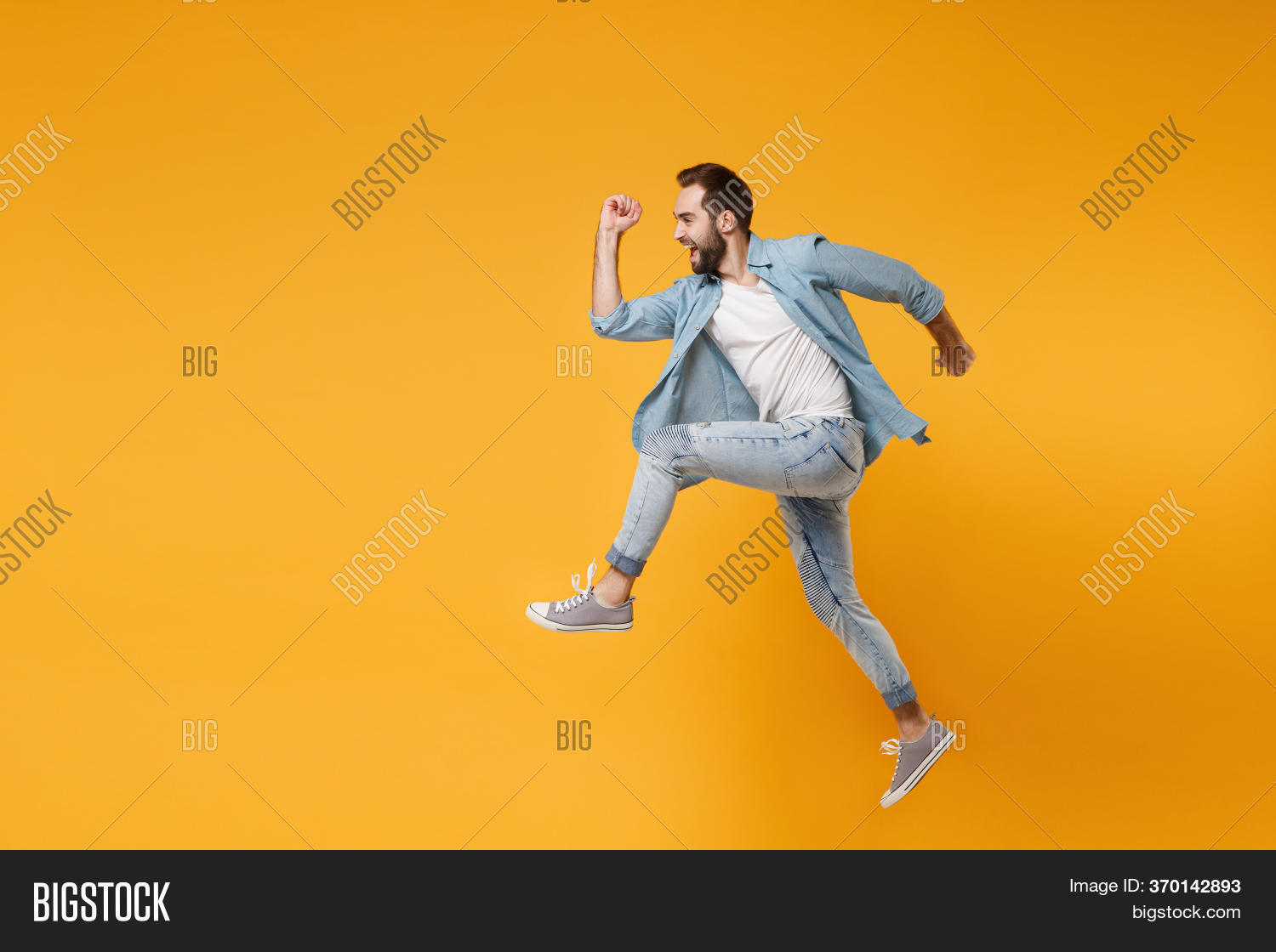 Side View Funny Young Image & Photo (Free Trial) | Bigstock