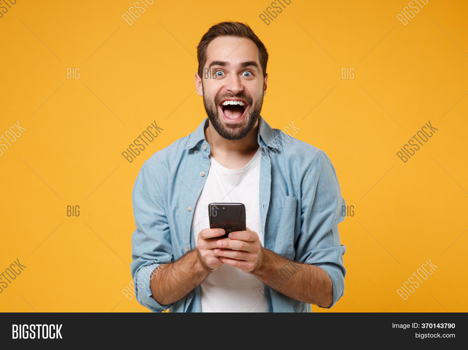 Excited Young Man Image & Photo (Free Trial) | Bigstock