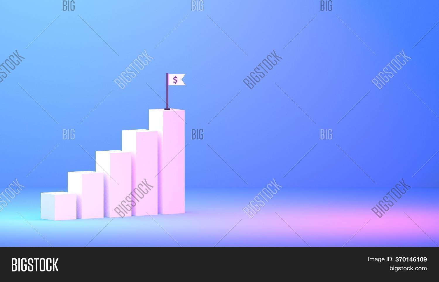 3D Rendered Chart Image & Photo (Free Trial) | Bigstock