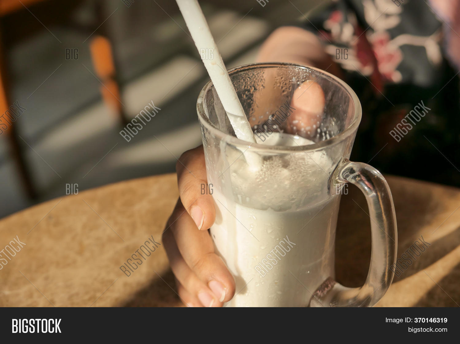 Close Milk Shake On Image & Photo (Free Trial) | Bigstock