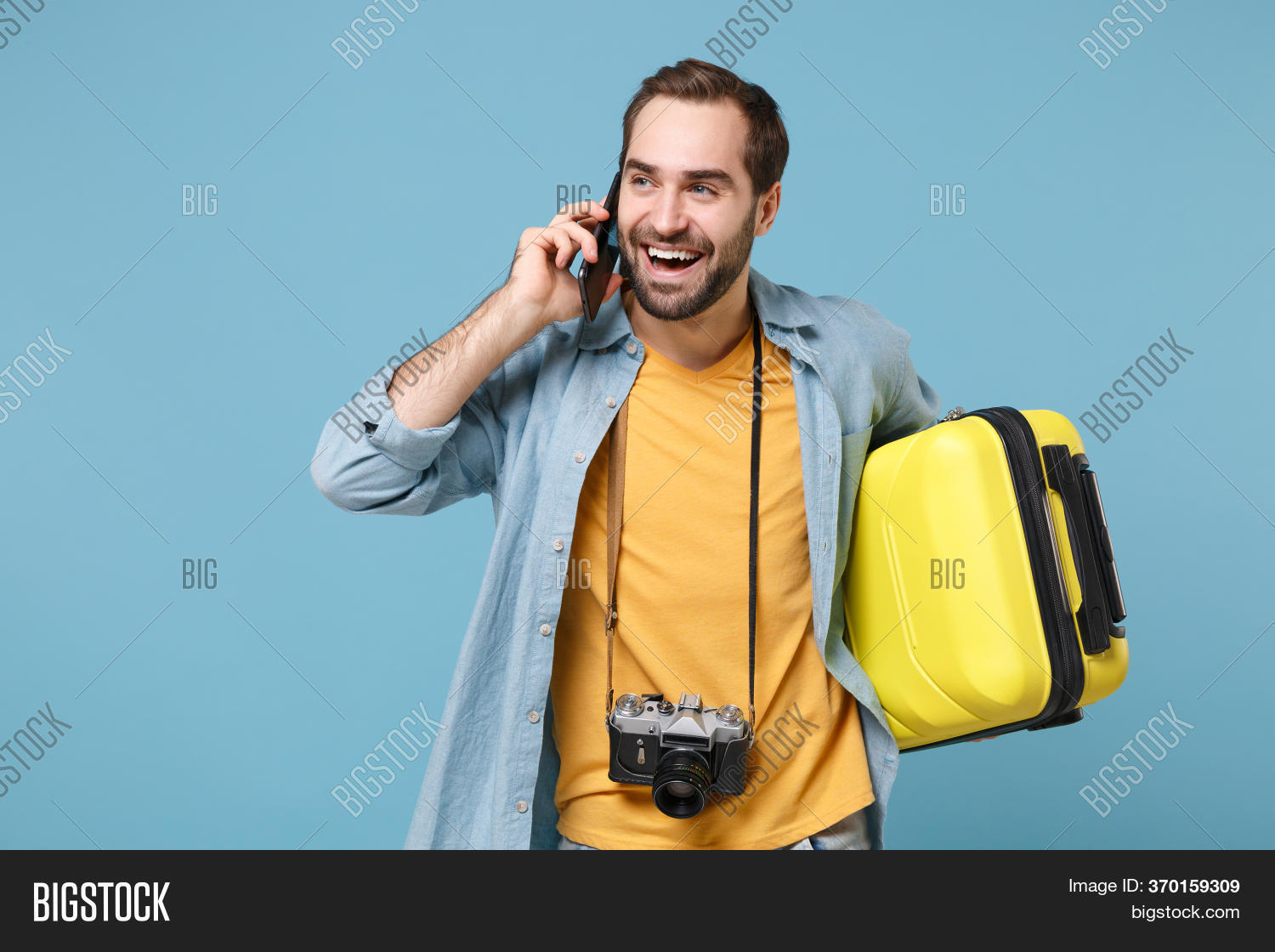 Traveler Tourist Man Image & Photo (Free Trial) | Bigstock