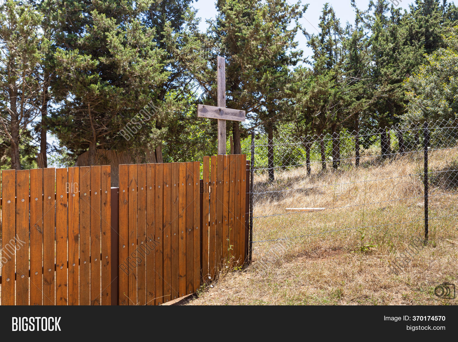 Outdoor Fence Large Image & Photo (Free Trial) | Bigstock