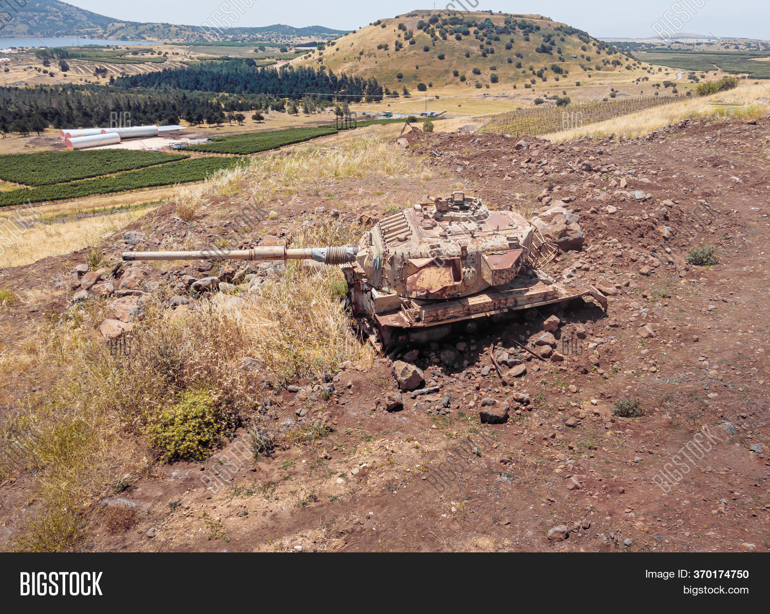 Destroyed Israeli Tank Image & Photo (Free Trial) | Bigstock