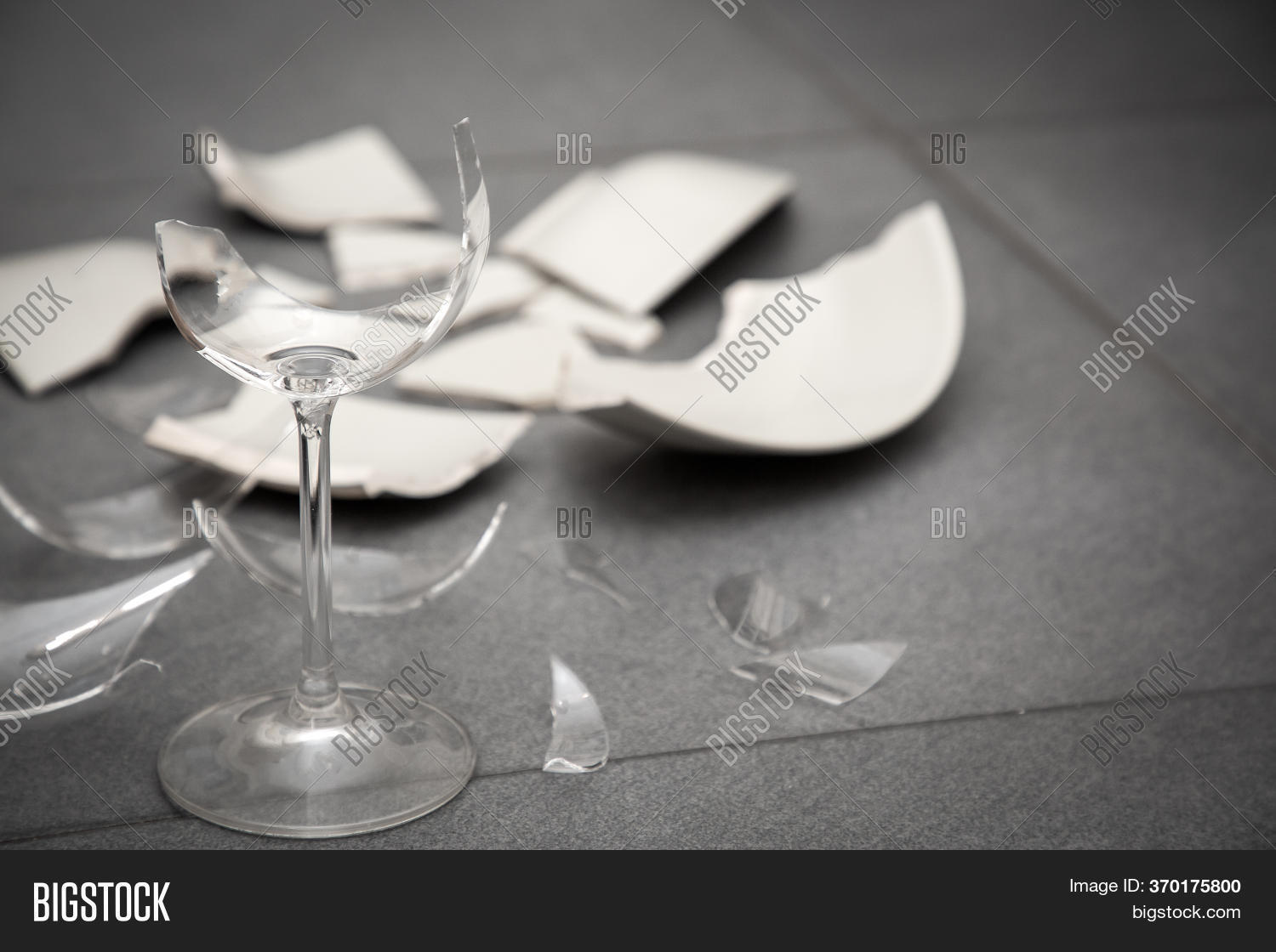 Broken Plate Broken Image & Photo (Free Trial) | Bigstock
