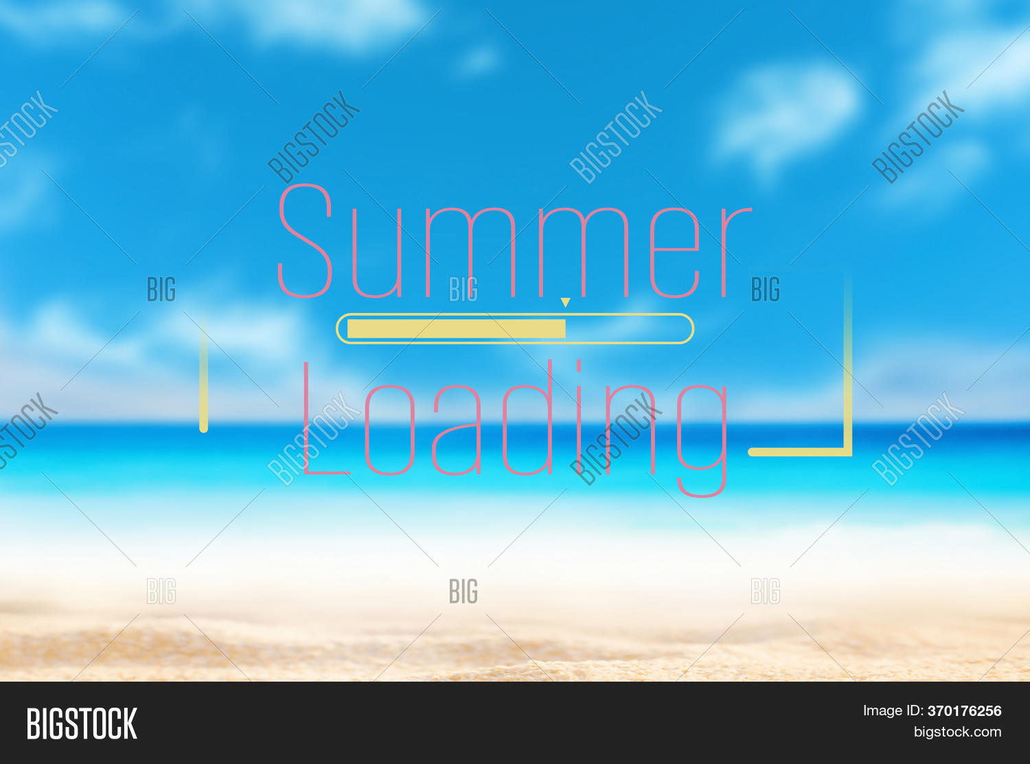 Summer Loading Words Image & Photo (Free Trial) | Bigstock