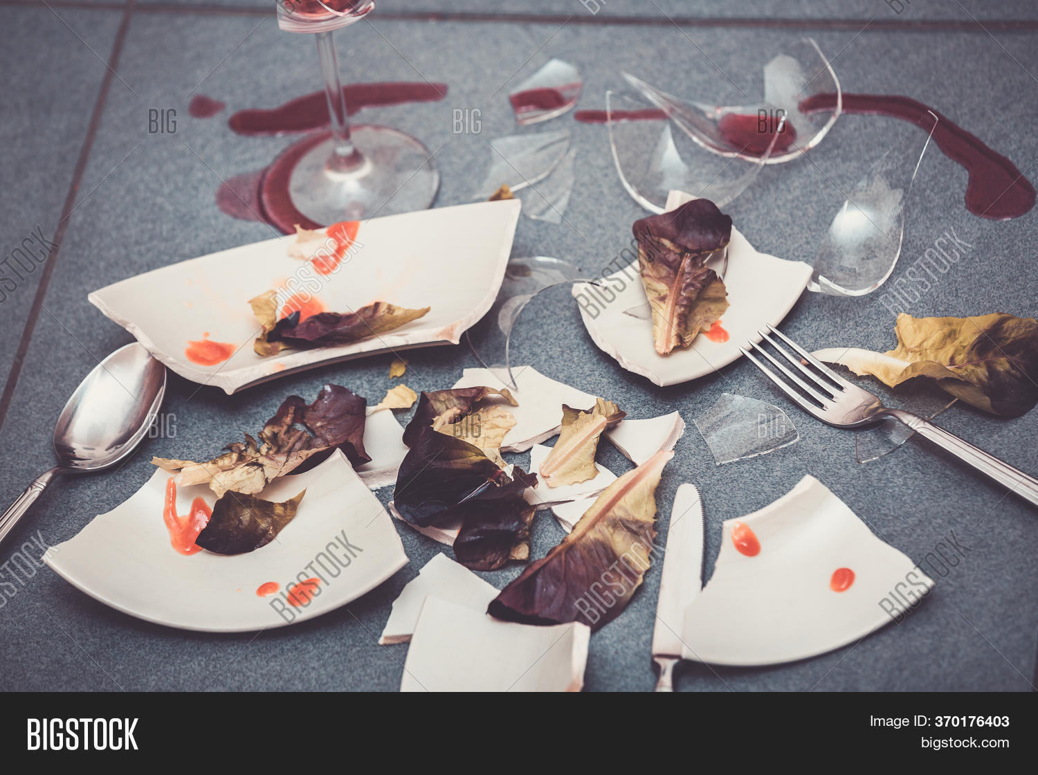 Broken Plate Broken Image & Photo (Free Trial) | Bigstock
