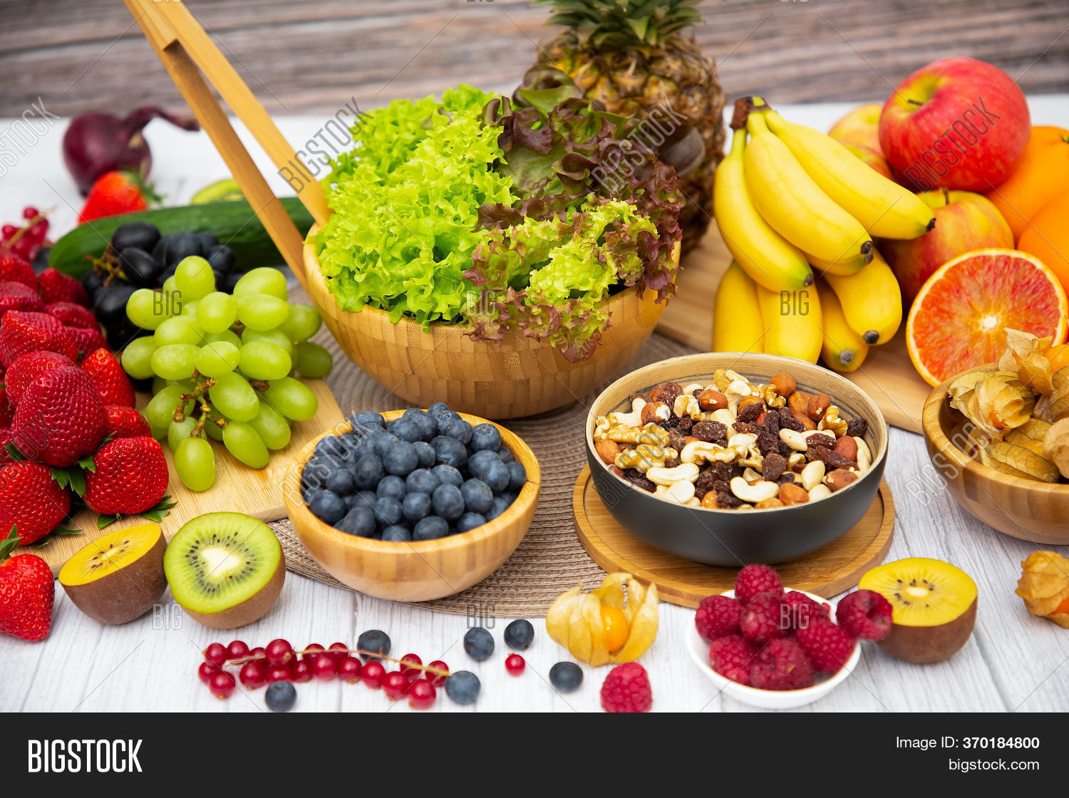 Group Fruits Breakfast Image & Photo (Free Trial) | Bigstock