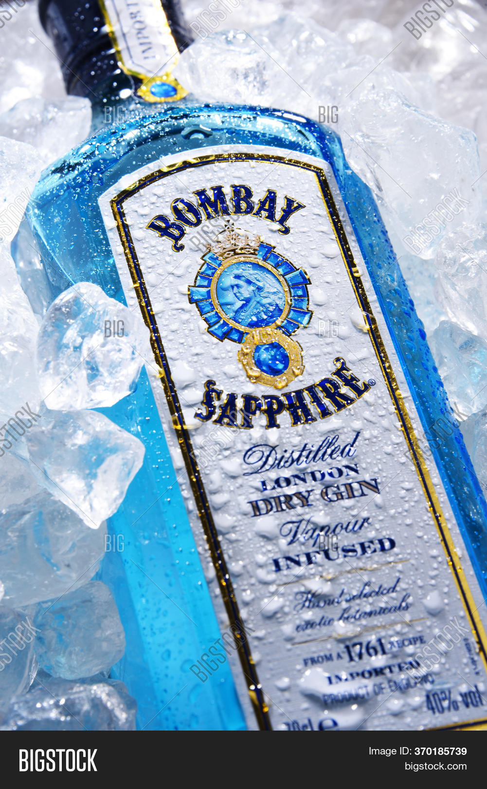 Bottle Bombay Sapphire Image & Photo (Free Trial) | Bigstock