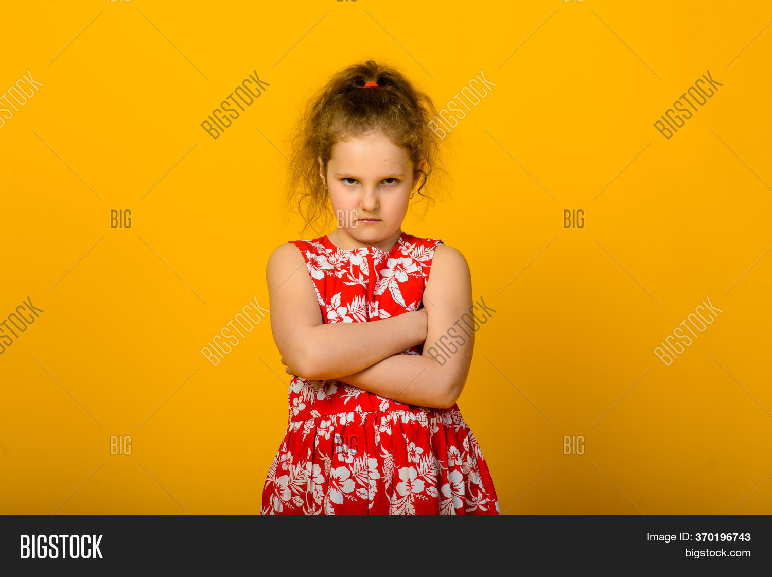 Angry Little Girl Image & Photo (Free Trial) | Bigstock