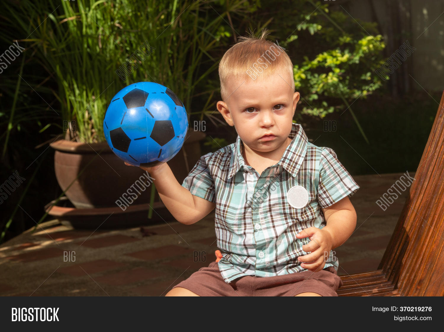 Little Boy Ball Image & Photo (Free Trial) | Bigstock