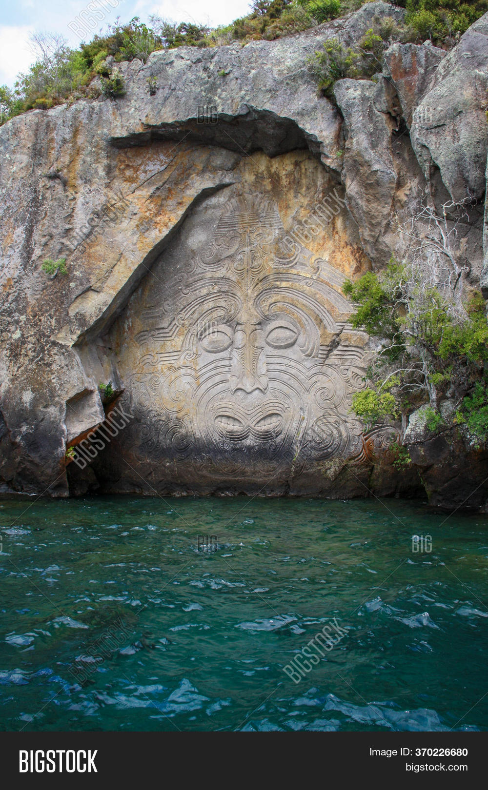Mine Bay Maori Rock Image & Photo (Free Trial) | Bigstock