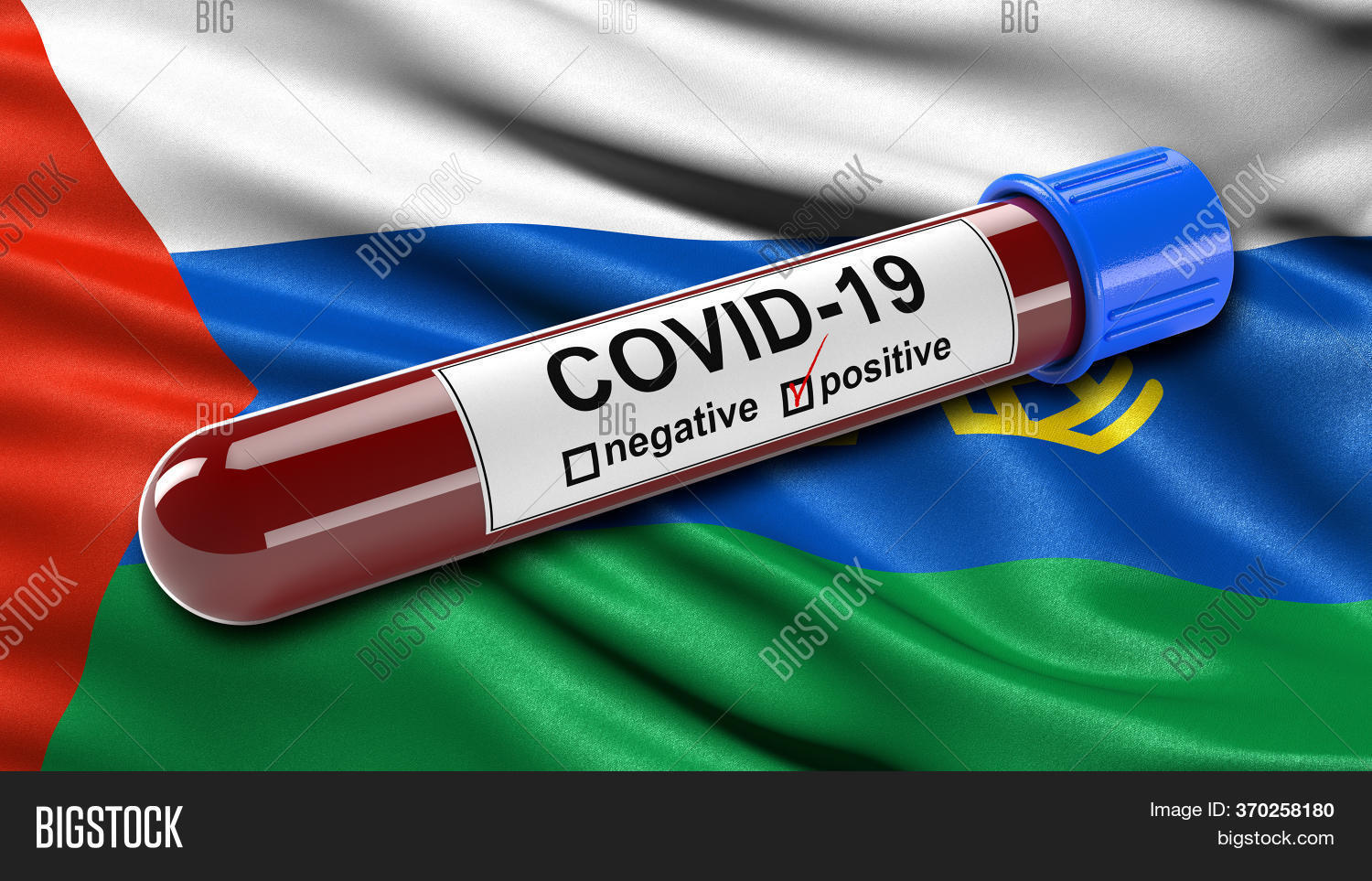 Flag Tyumen Oblast Image & Photo (Free Trial) | Bigstock