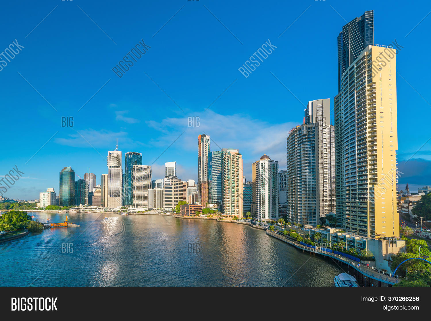Brisbane City Skyline Image & Photo (Free Trial) | Bigstock