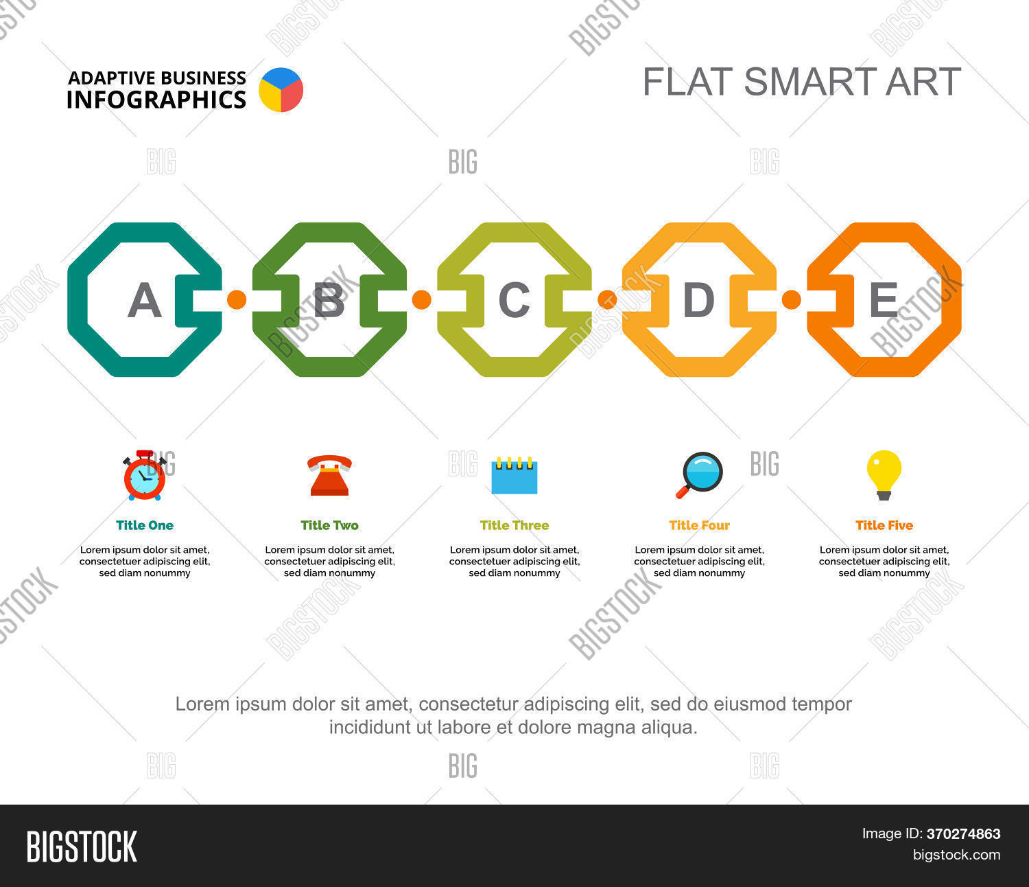 Five Phases Process Image & Photo (Free Trial) | Bigstock