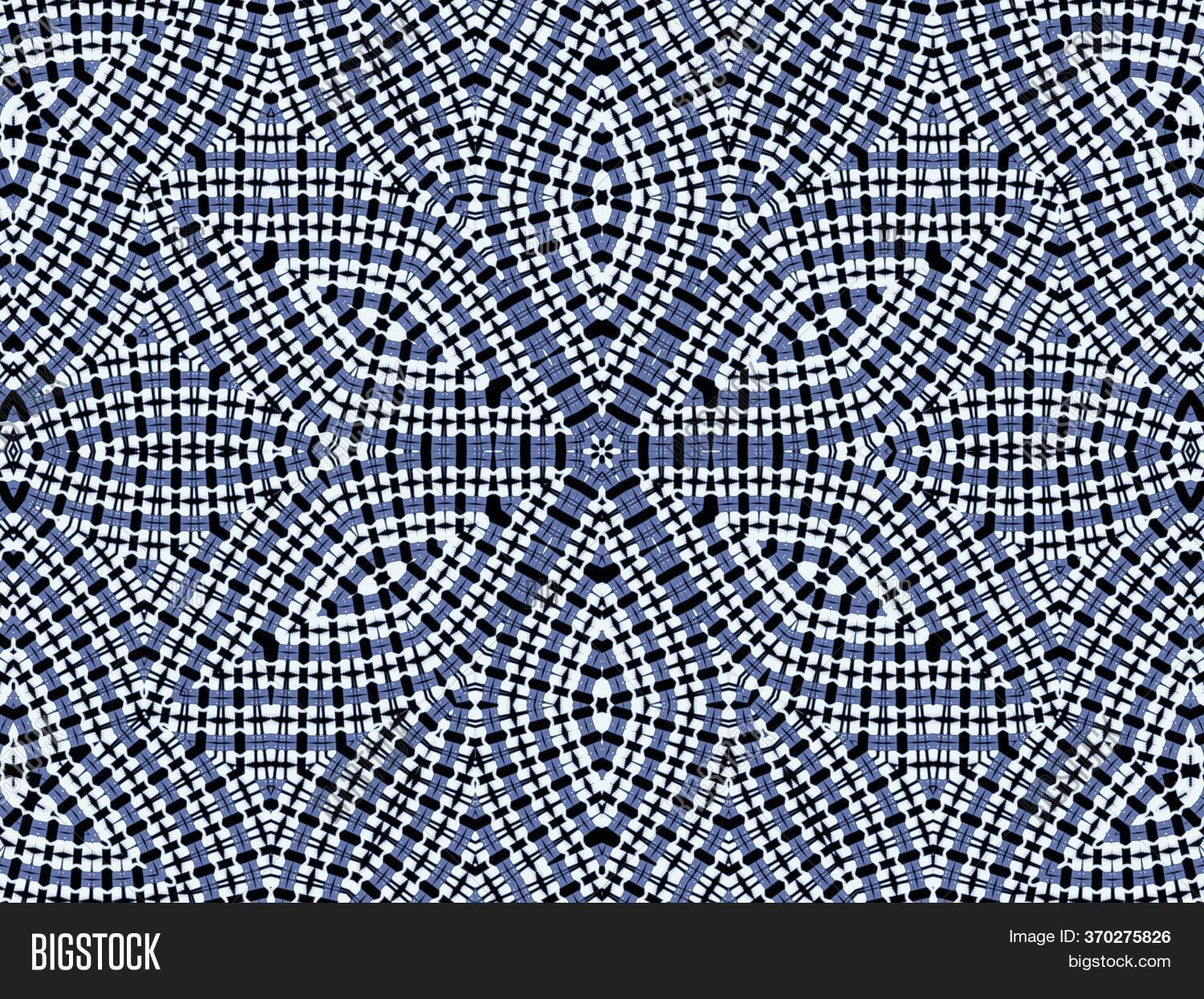 Blue Pattern Made Help Image & Photo (Free Trial) | Bigstock