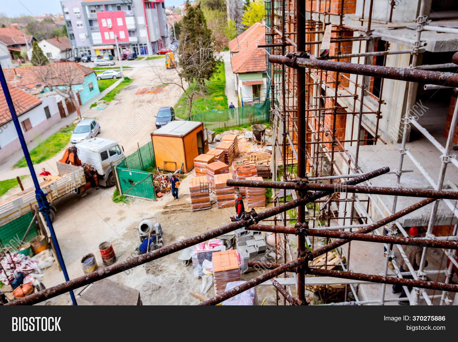 Rusty Scaffold Placed Image & Photo (Free Trial) | Bigstock