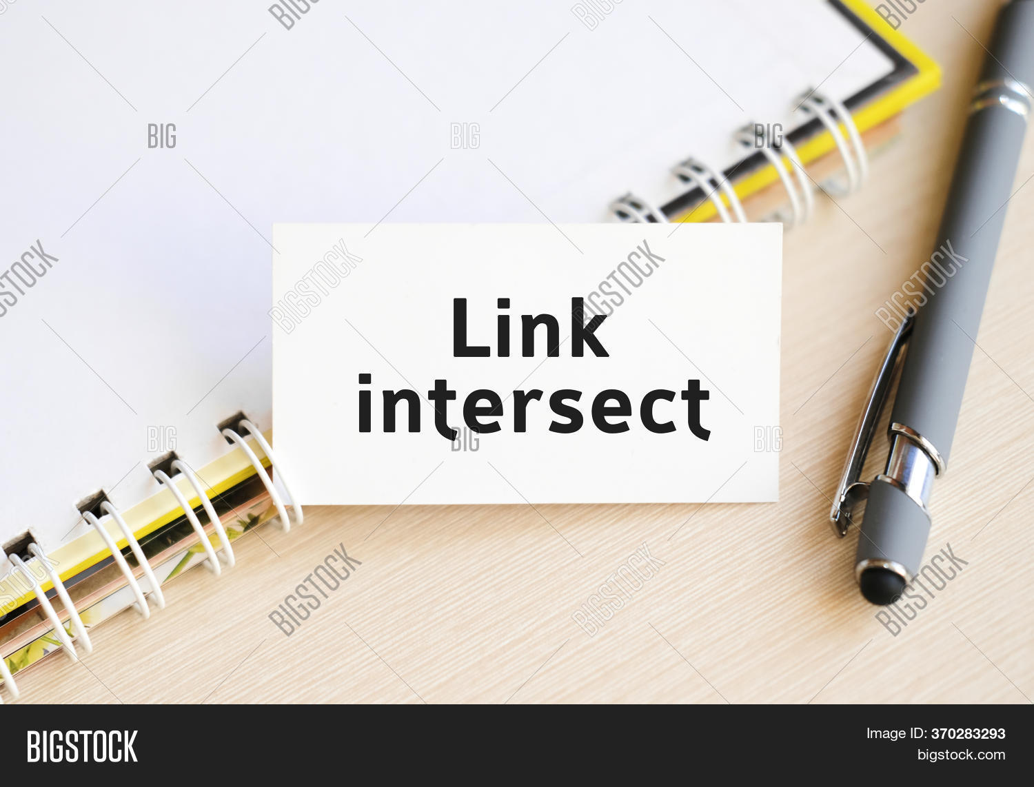 Link Intersect - Text Image & Photo (Free Trial) | Bigstock