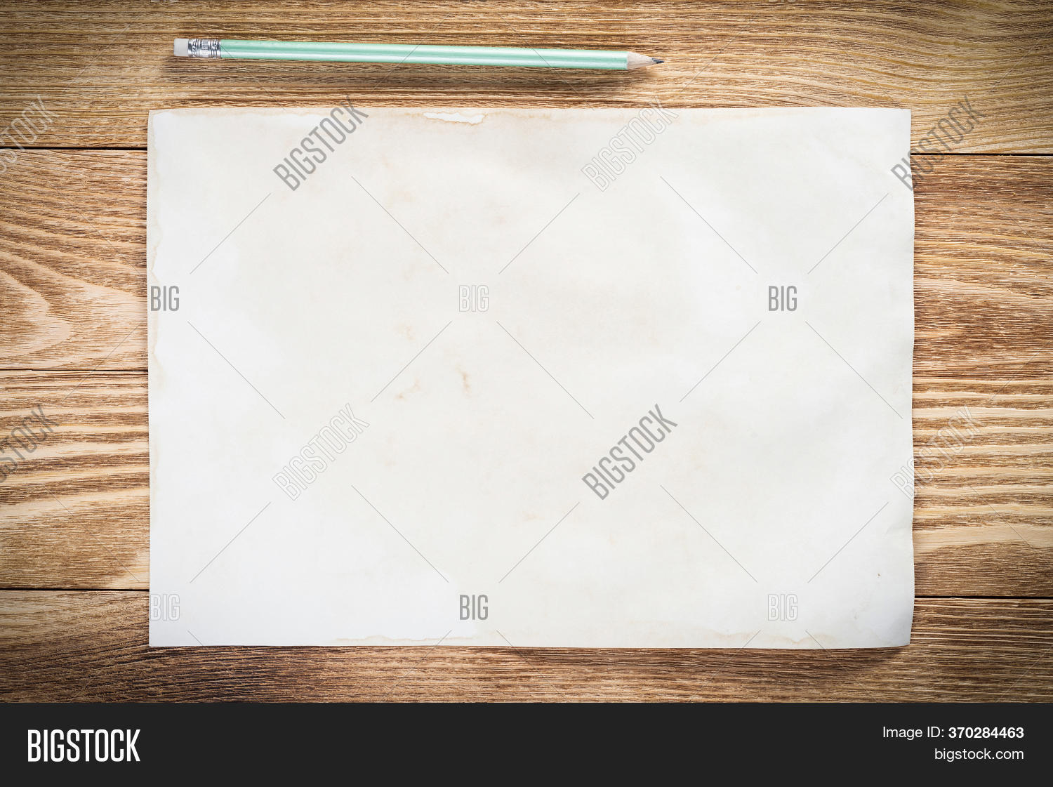 Sheet Paper Lying On Image & Photo (Free Trial) | Bigstock