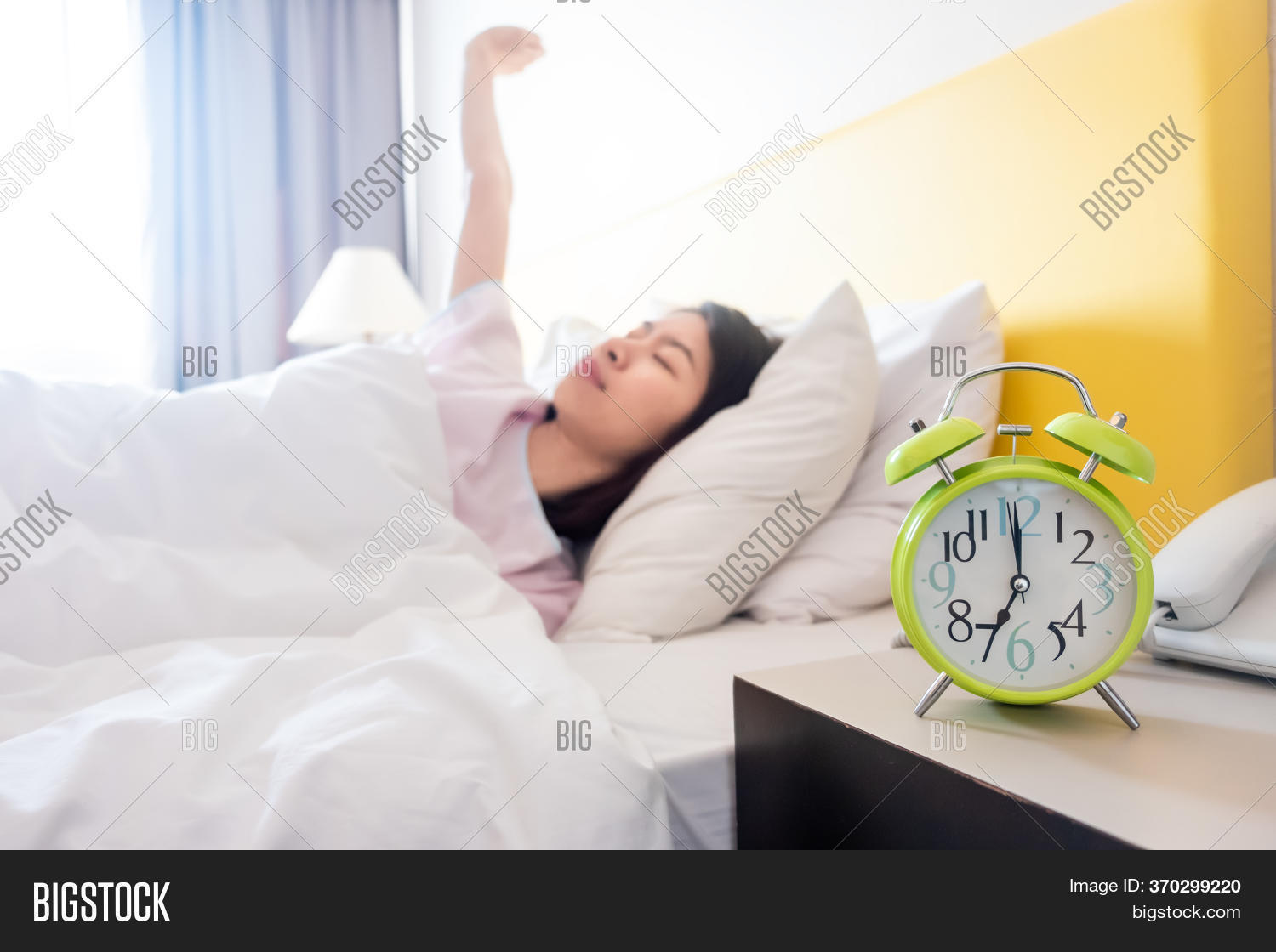 Girl Sleeping Morning Image & Photo (Free Trial) | Bigstock