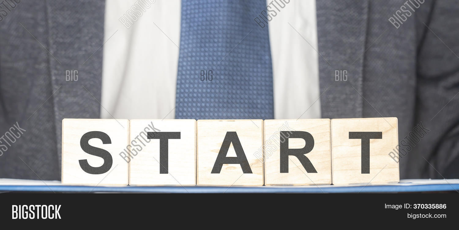 Word Start On Wooden Image & Photo (Free Trial) | Bigstock