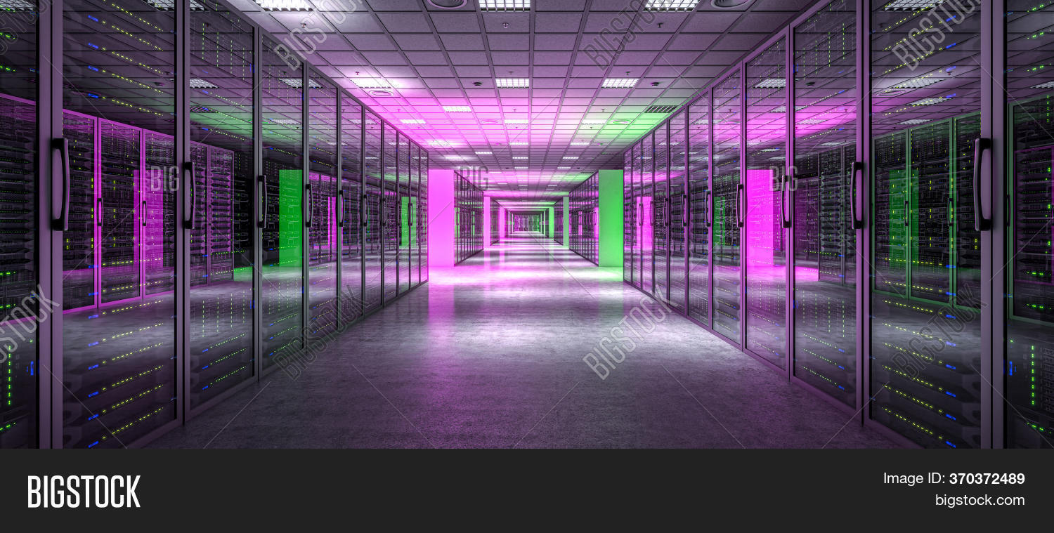 Server Room Purple Image & Photo (Free Trial) | Bigstock