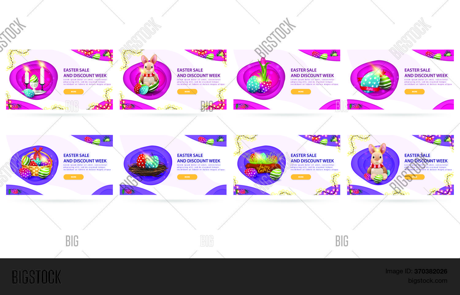 Easter Sale Discount Vector & Photo (Free Trial) | Bigstock