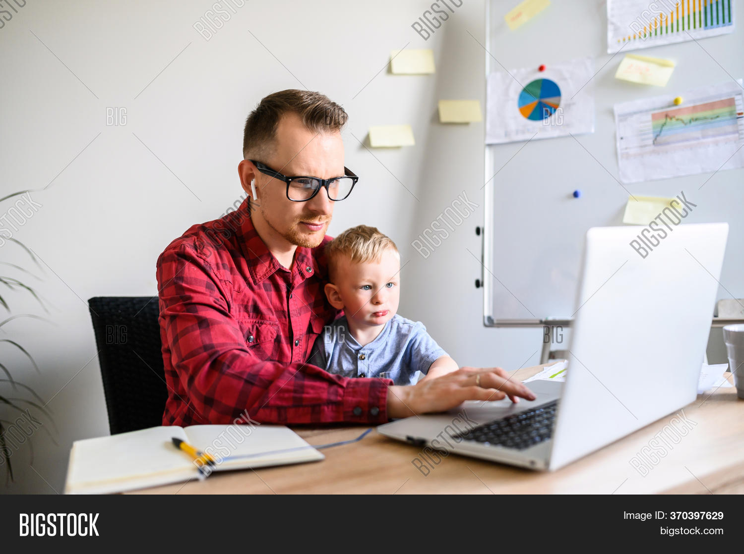 Father Works Home Image & Photo (Free Trial) | Bigstock