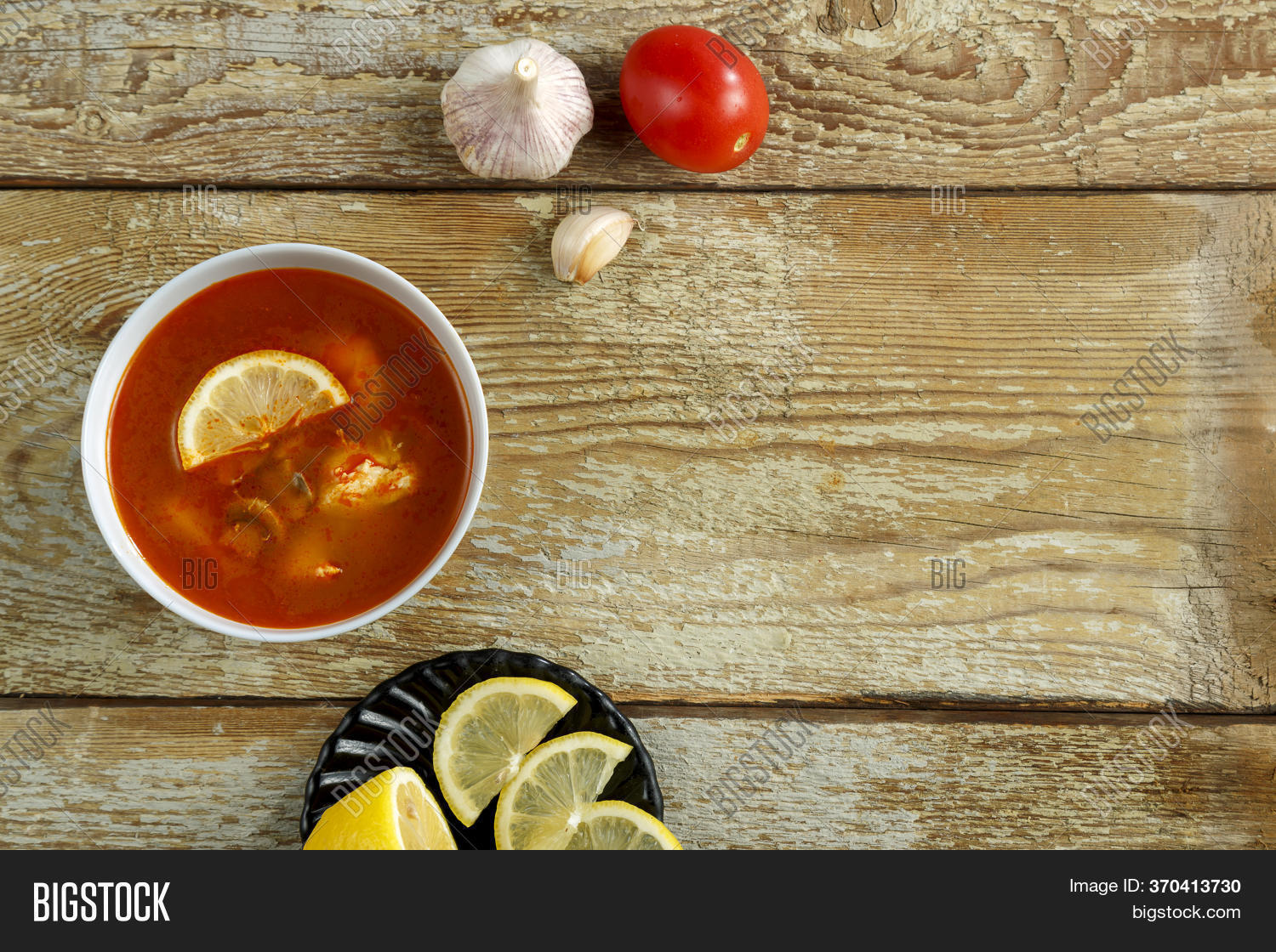 Dish Thai Tom Yam Soup Image & Photo (Free Trial) | Bigstock