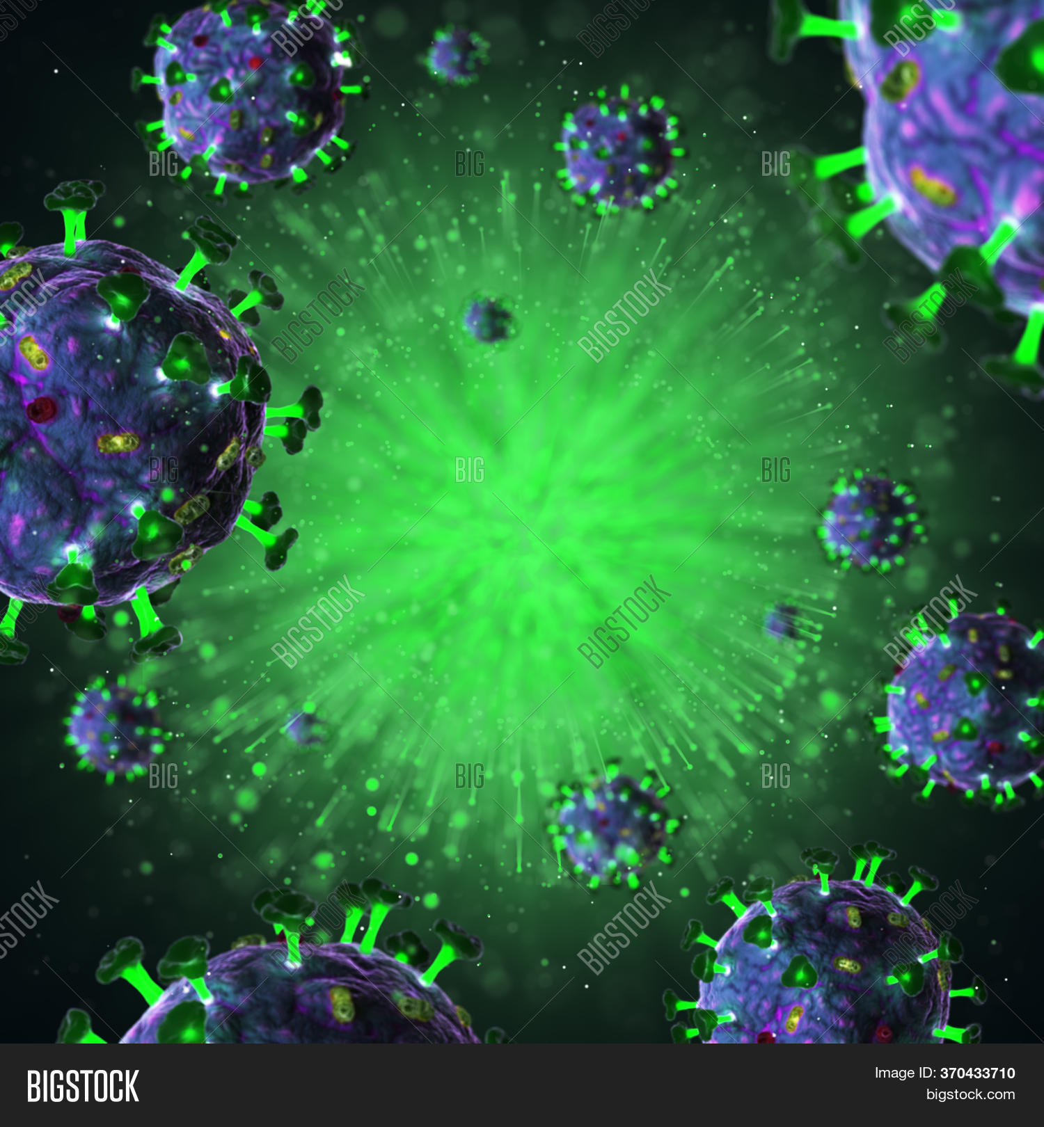 3d Render Pathogenic Image & Photo (Free Trial) | Bigstock