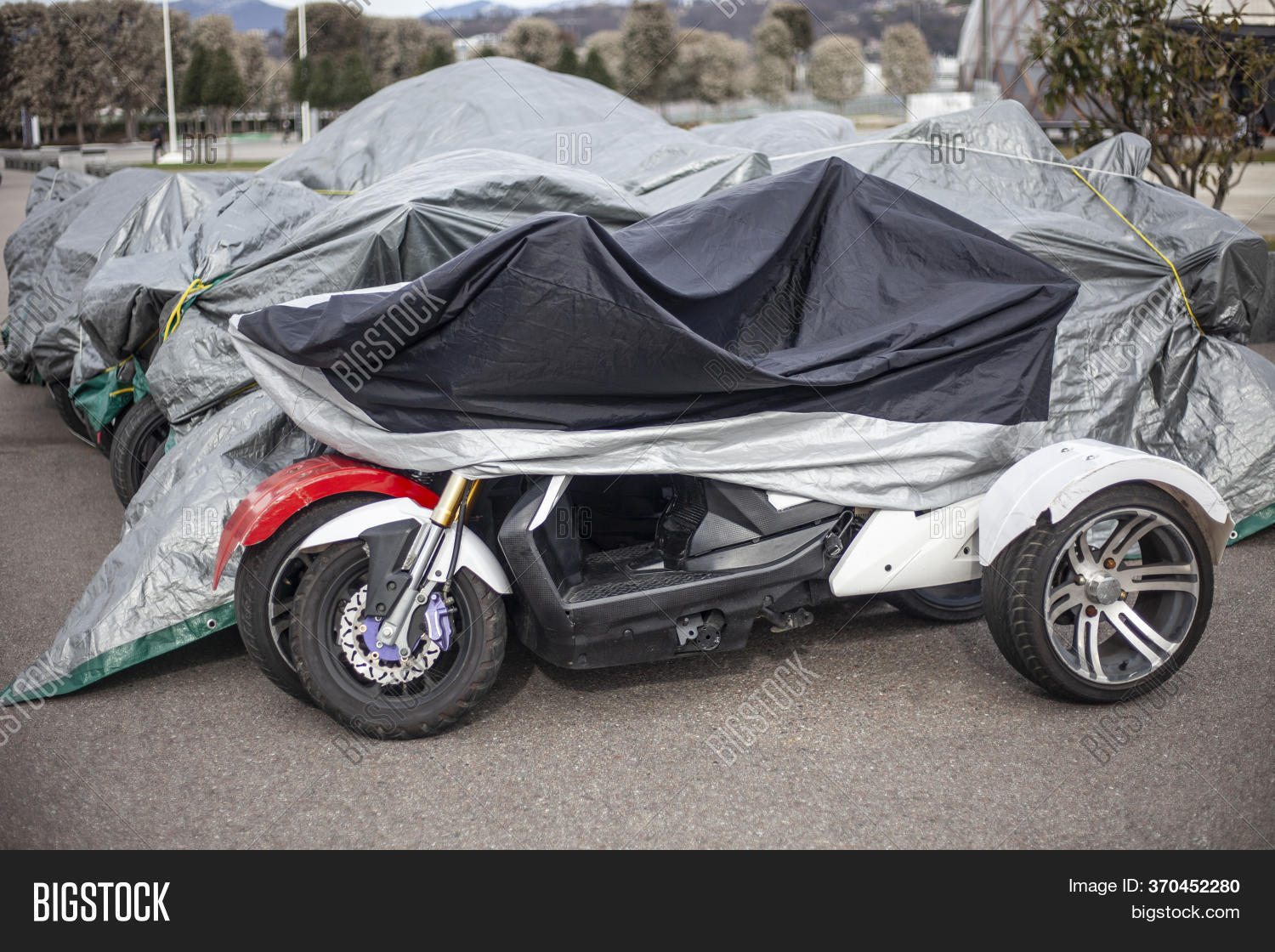 Motorcycle Covered Image & Photo (Free Trial) | Bigstock