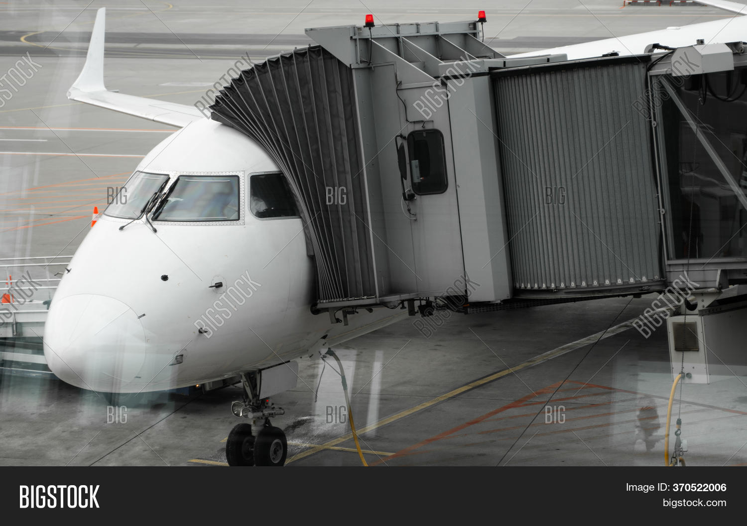 Plane On Airport Image & Photo (Free Trial) | Bigstock
