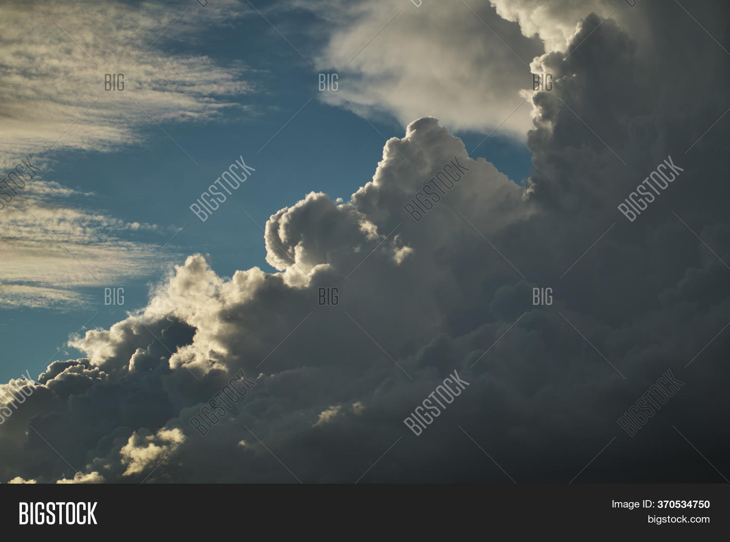 Cumulus Clouds. Summer Image & Photo (Free Trial) | Bigstock