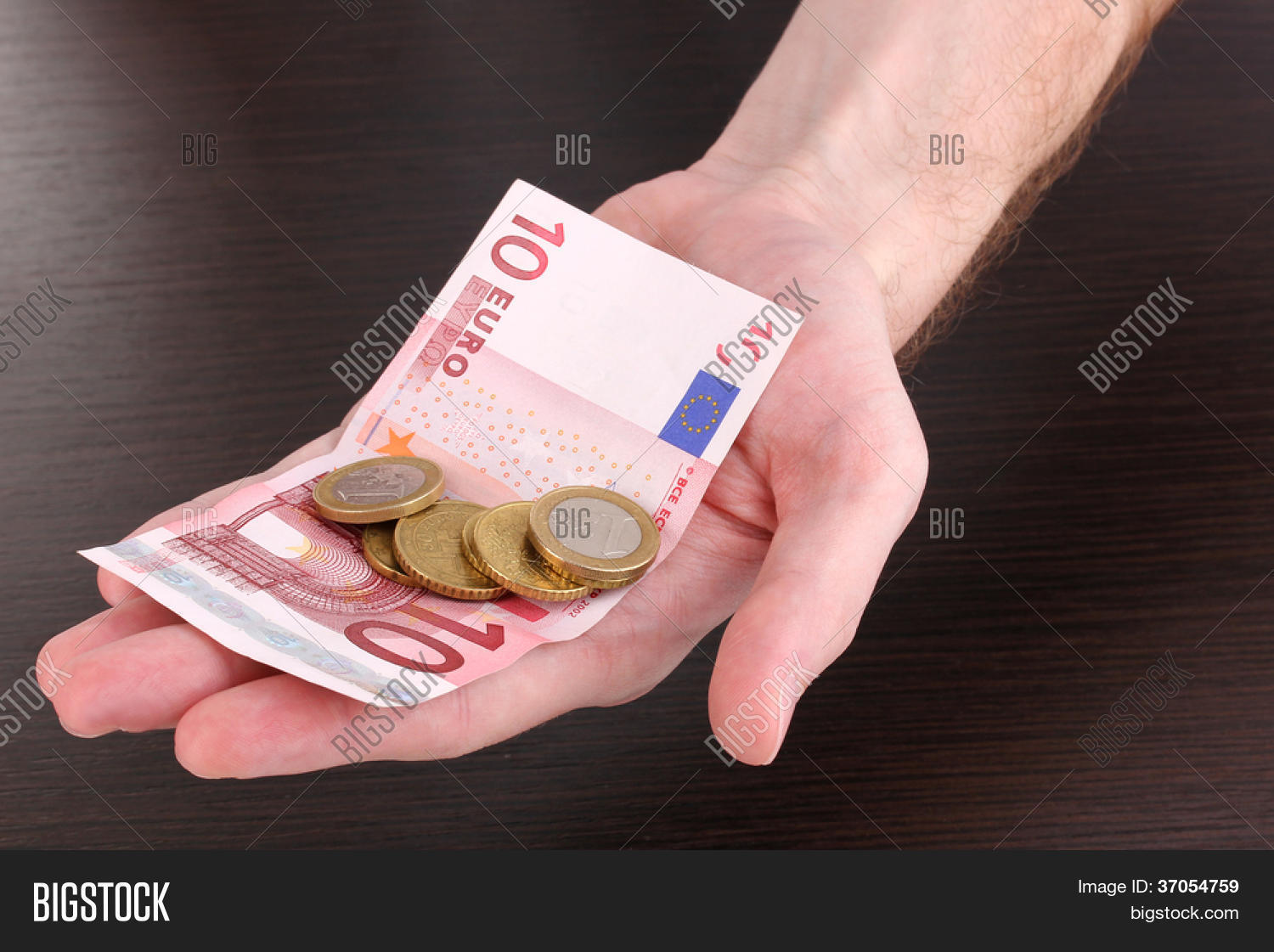 Counting Money Hand On Image & Photo (Free Trial) | Bigstock