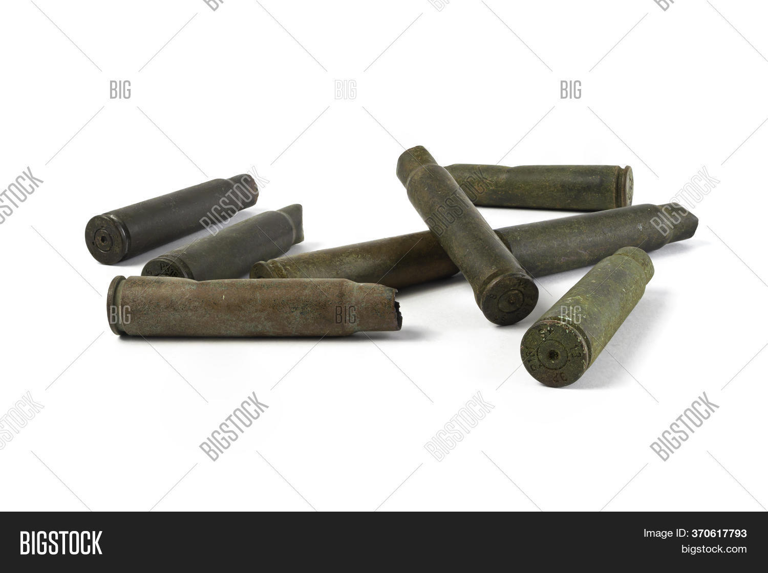 Old Used Weapon Shells Image & Photo (Free Trial) | Bigstock