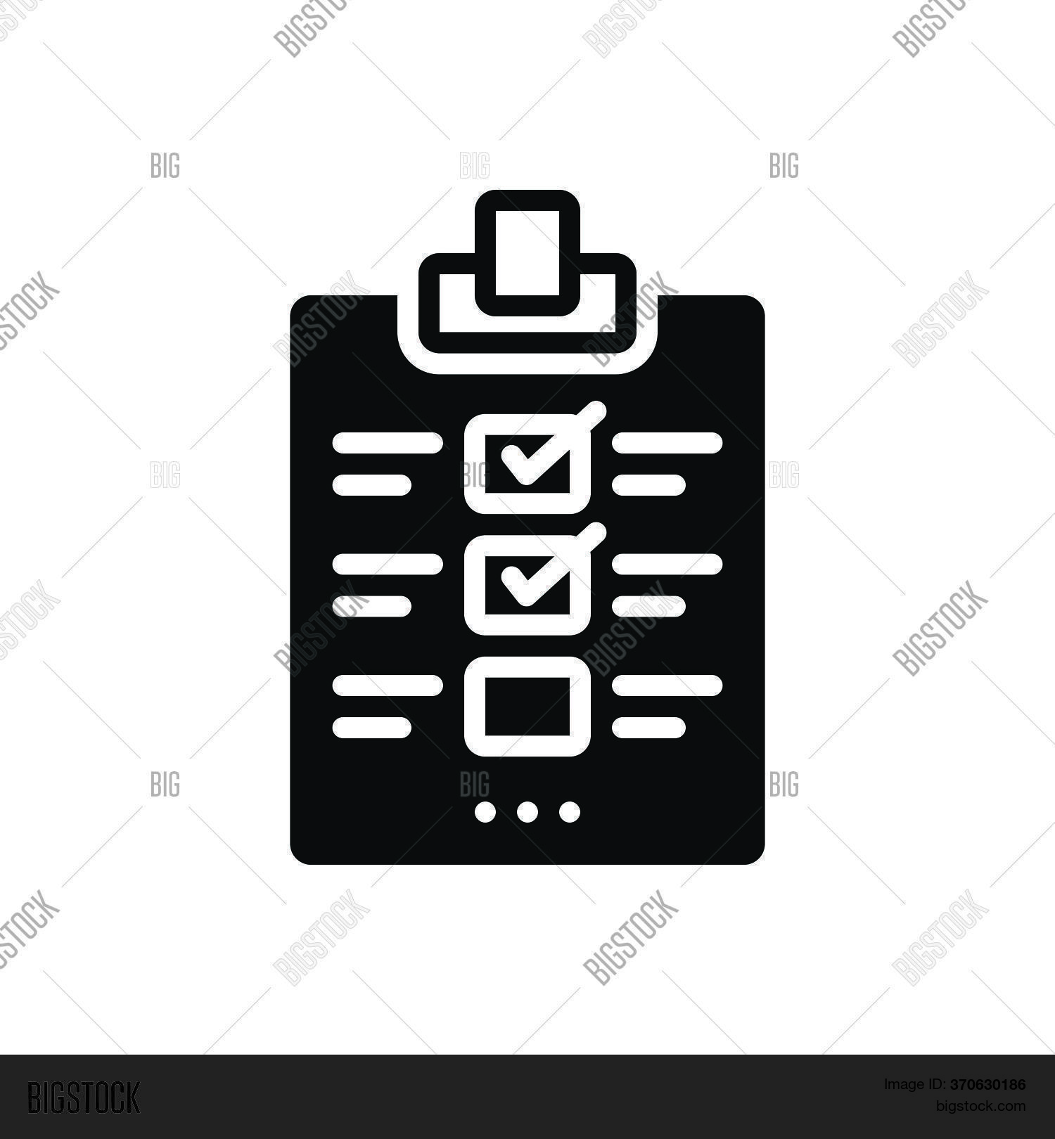 Black Solid Icon Vector & Photo (Free Trial) | Bigstock