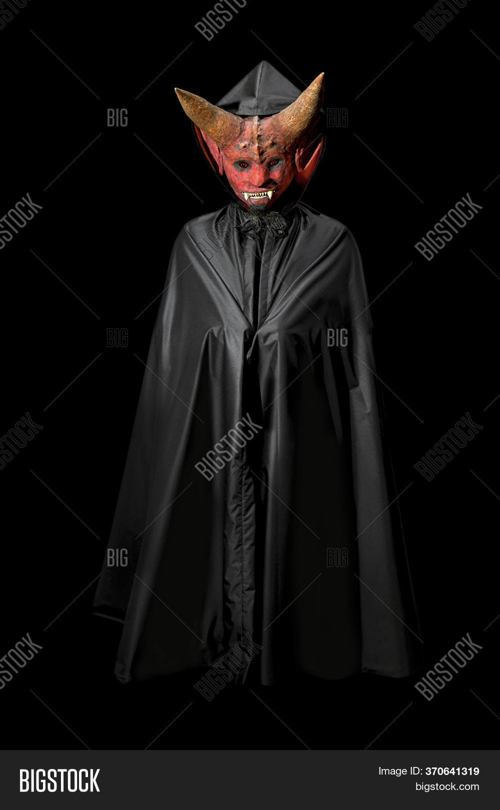 Devil Cloak On Black Image & Photo (Free Trial) | Bigstock