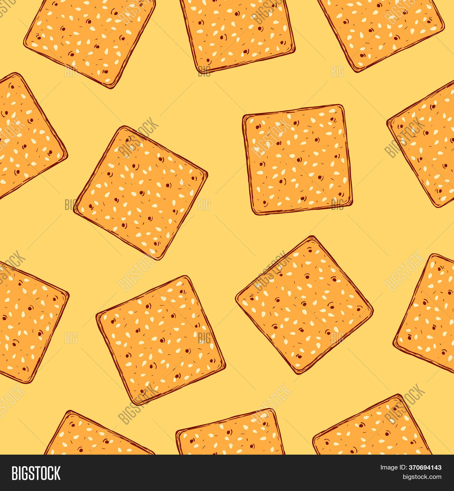 Hand Drawn Crackers Image & Photo (Free Trial) | Bigstock