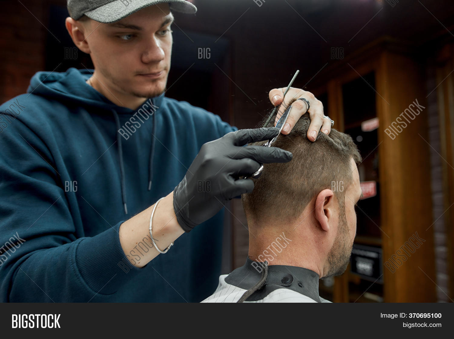 Young Barber Cap Image & Photo (Free Trial) | Bigstock