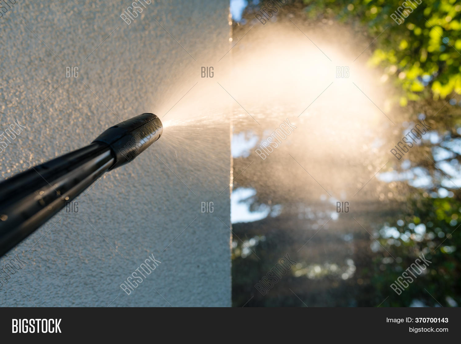 Power Washing Wall - Image & Photo (Free Trial) | Bigstock