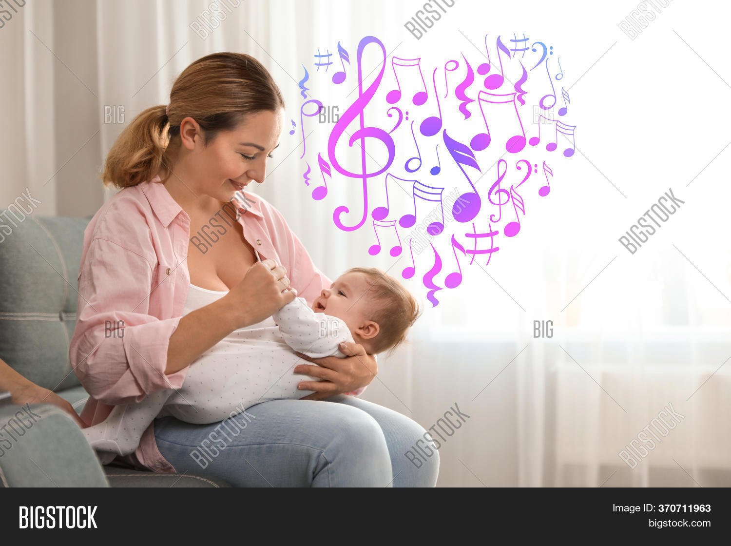 Flying Music Notes Image & Photo (Free Trial) | Bigstock