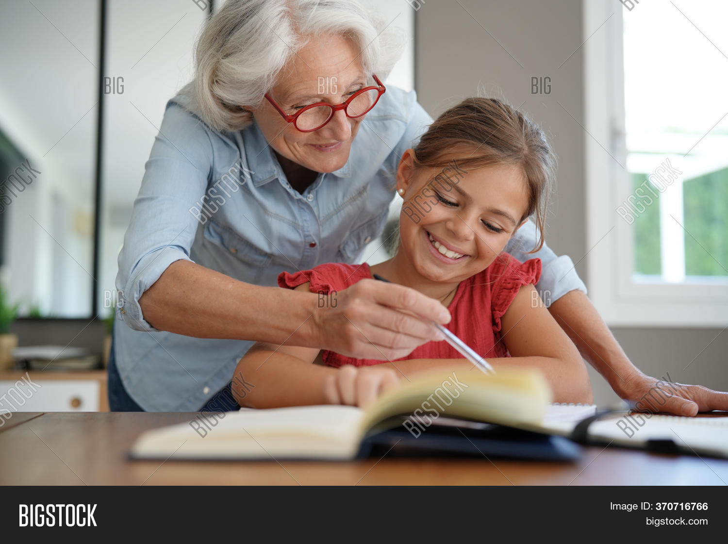 Grandmother Helping Image & Photo (Free Trial) | Bigstock