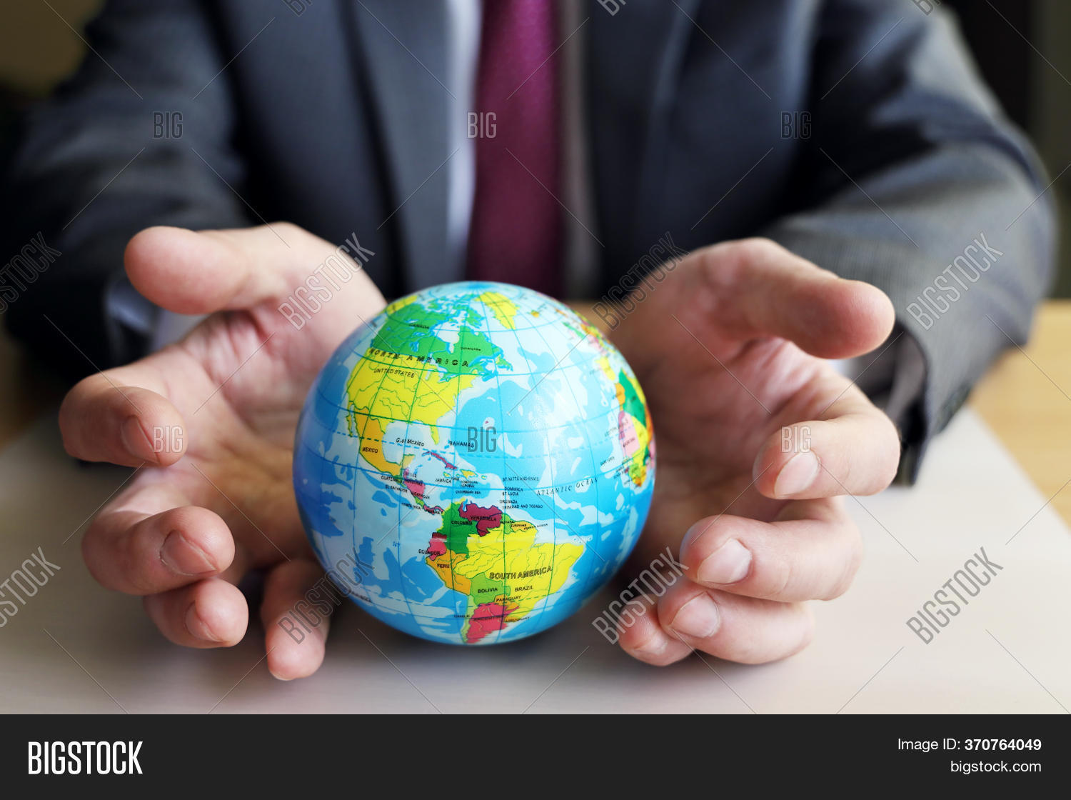 Globe Side America, Image & Photo (Free Trial) | Bigstock