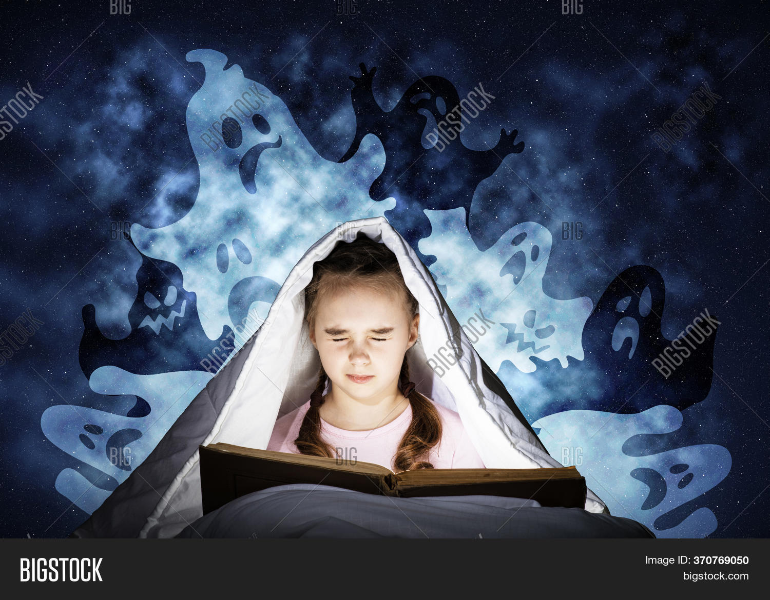 Scared Kid Reading Image & Photo (Free Trial) | Bigstock