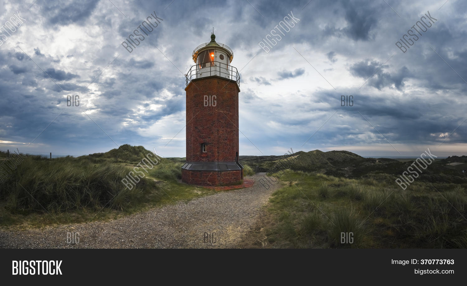 Red Brick Lighthouse, Image & Photo (Free Trial) | Bigstock