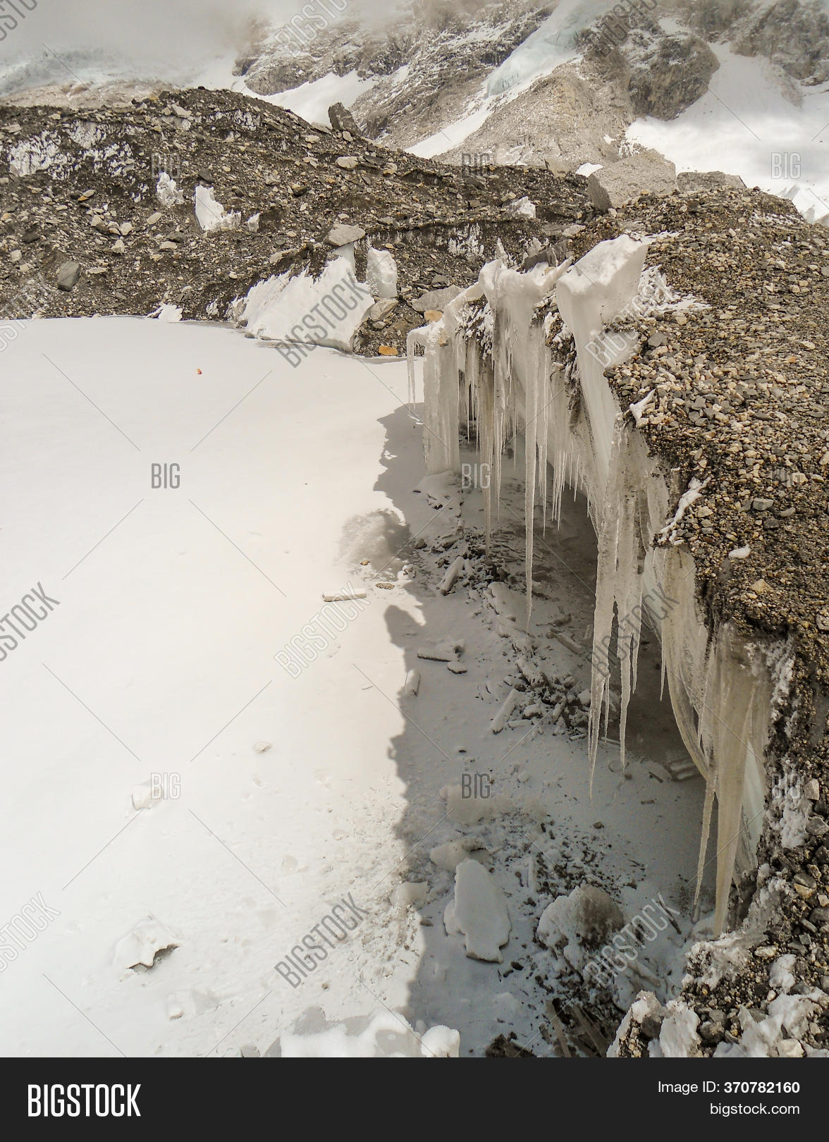 Ice Stalactite Nepal. Image & Photo (Free Trial) | Bigstock