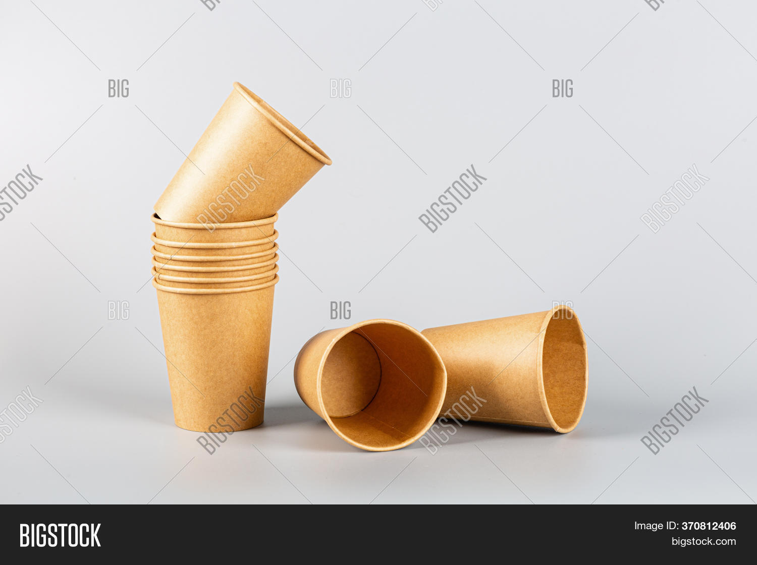 Eco Natural Paper Cups Image & Photo (Free Trial) | Bigstock