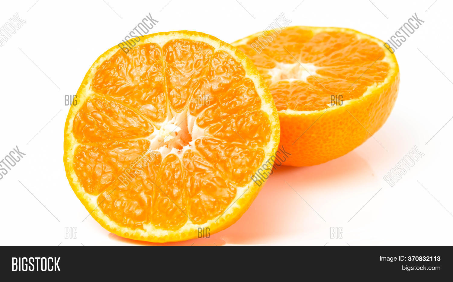 Half Tangerine Orange Image & Photo (Free Trial) | Bigstock