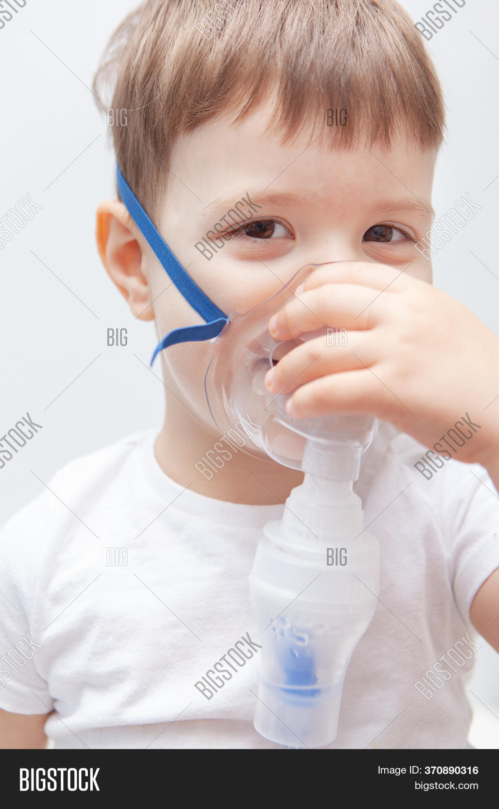 Boy Makes Inhalations Image & Photo (Free Trial) | Bigstock
